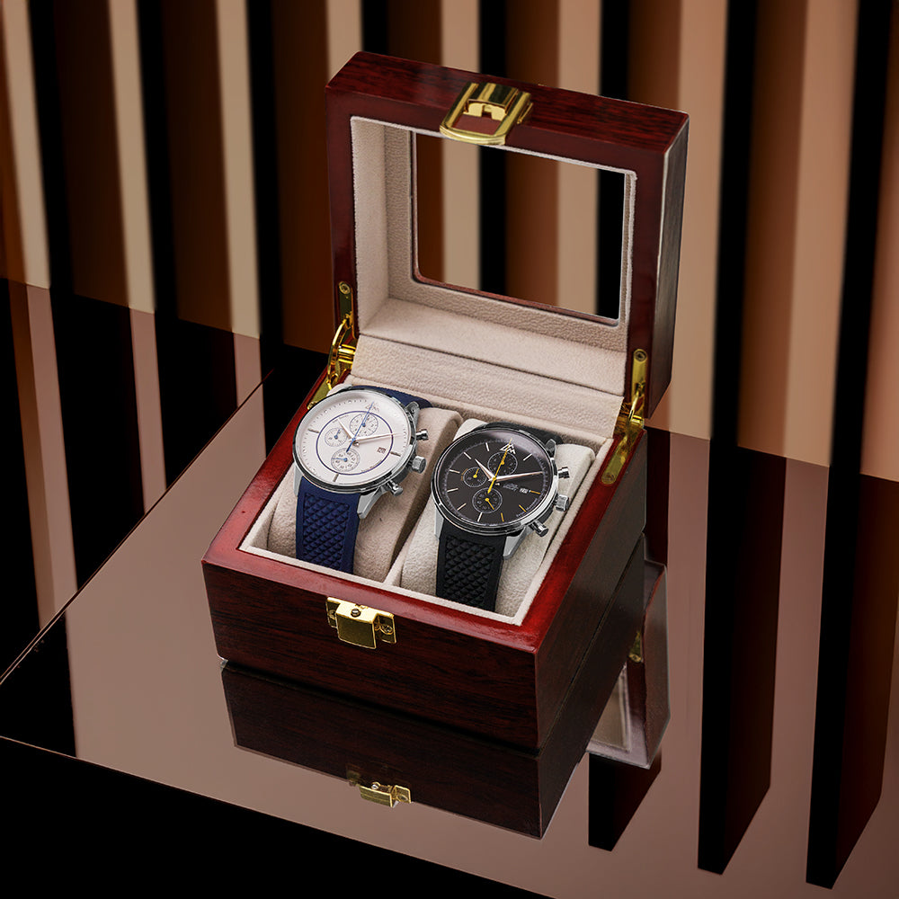 Double Kings Set42mm – Matthew Mercury Watches