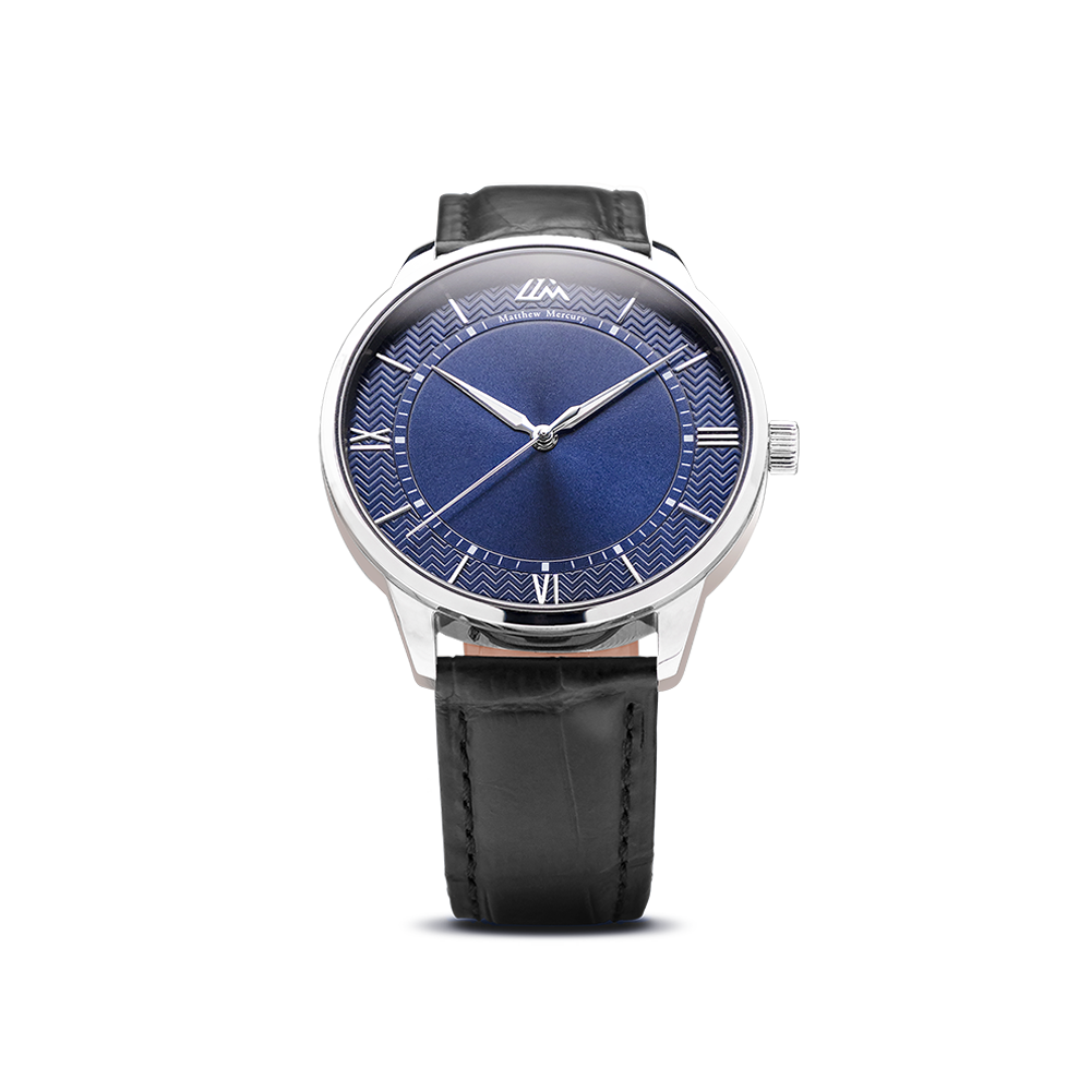 Pierre - Black – Matthew Mercury Watches